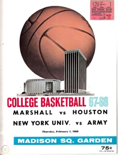 1968 Elvin and UH at MSG » GoCoogs.com
