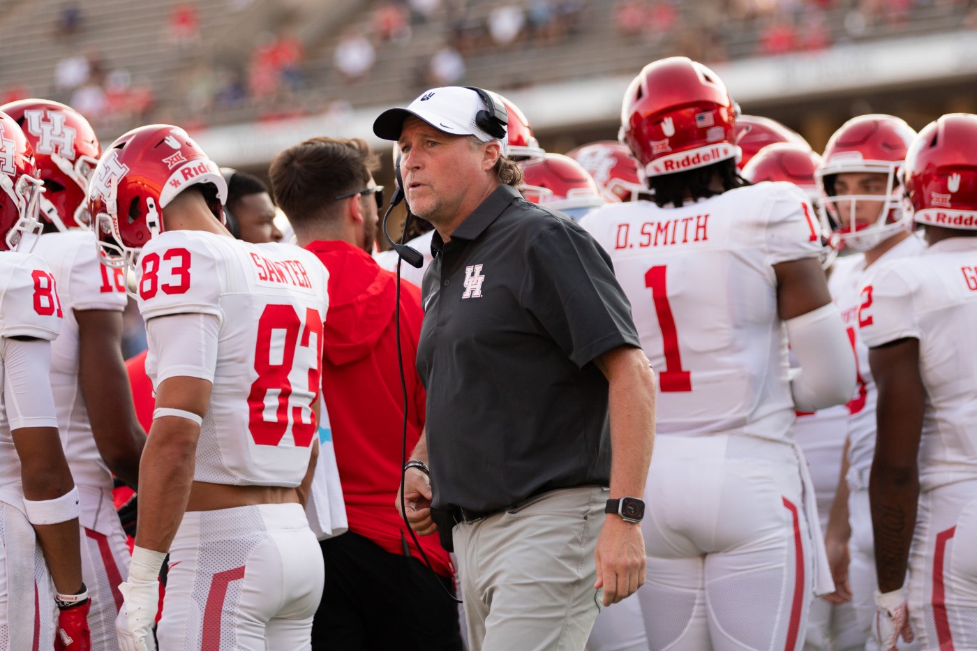 Dana Holgorsen at Rice Stadium 2023 » GoCoogs.com