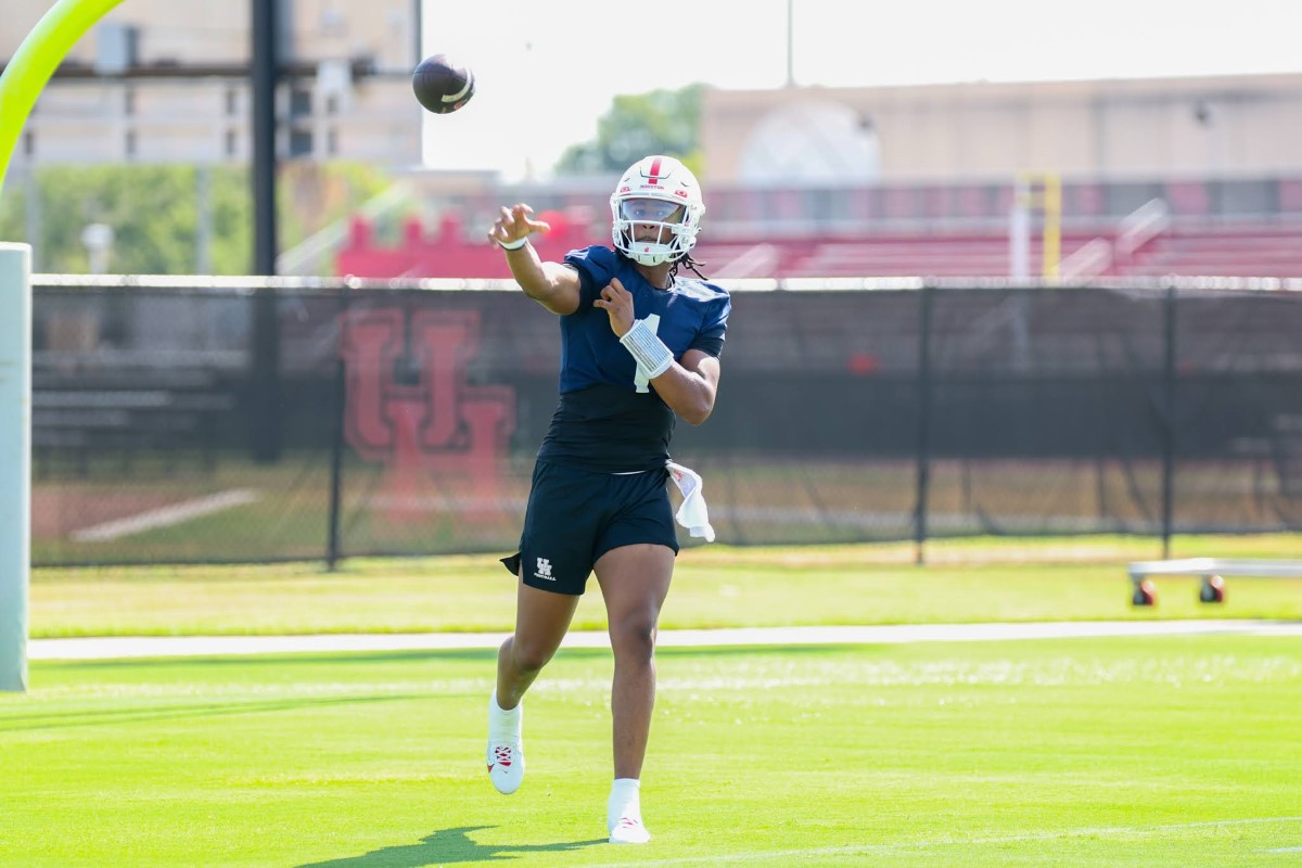 Gallery: first day of UH football practice » GoCoogs.com