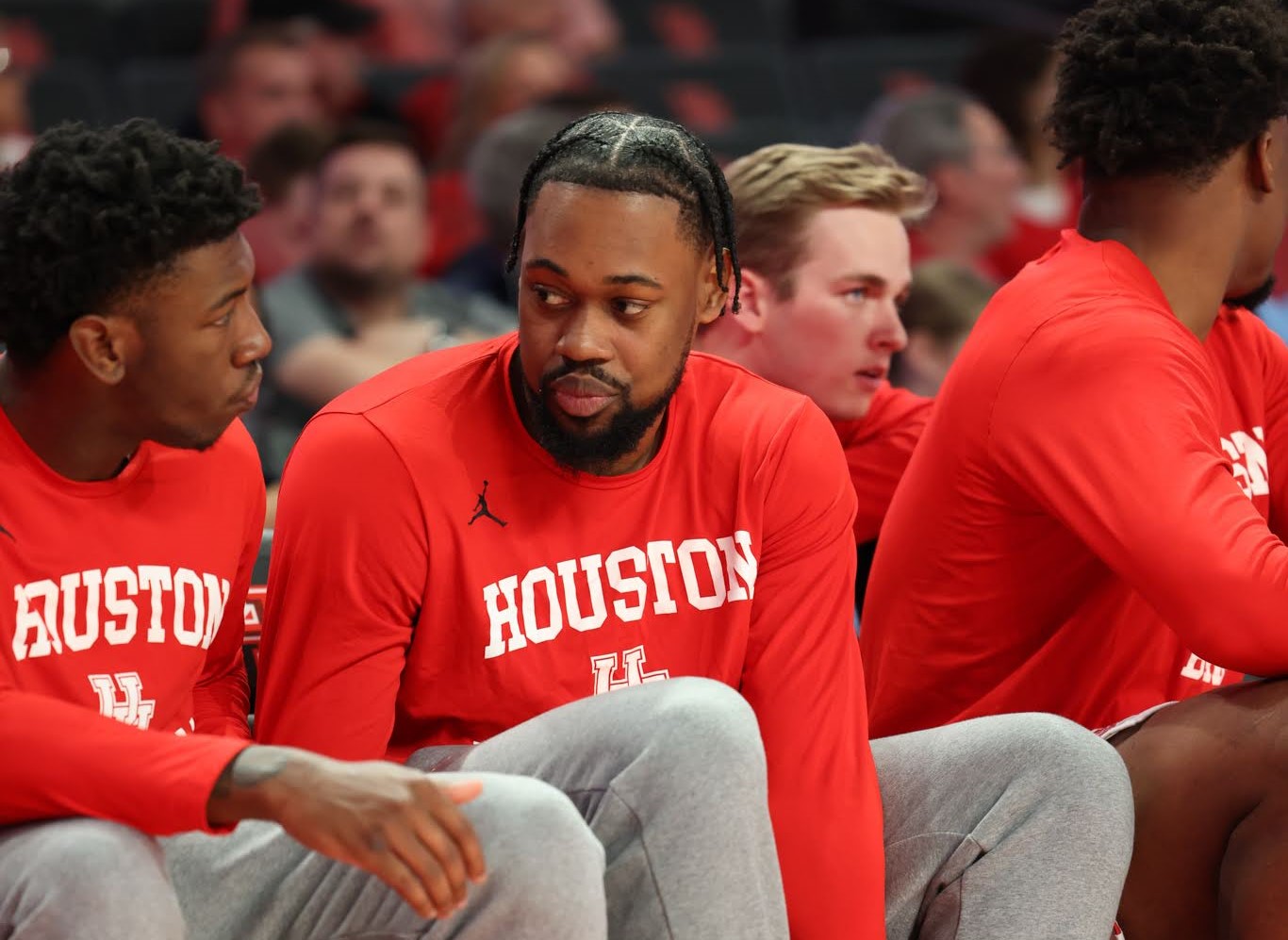 J'Wan Roberts on the bench » GoCoogs.com