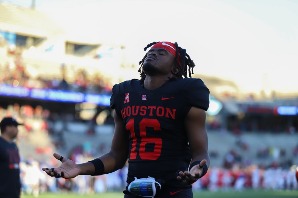 Jayce Rogers in pregame » GoCoogs.com