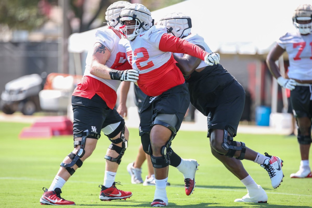 Gallery: first day of UH football practice » GoCoogs.com